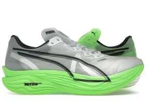 PUMA Deviate Nitro Elite 3 Hyroxin - White/green Glare
