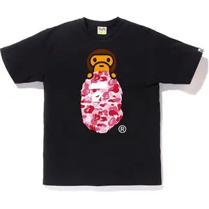 A BATHING APE Abc Milo On Ape Head Tee Shirt