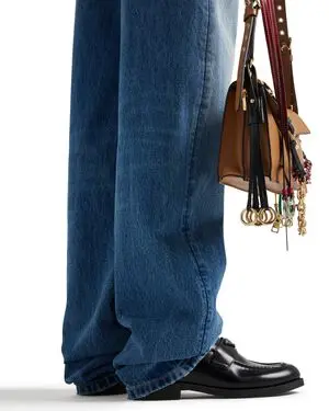 Prada Wide-leg Denim Jeans - Blue