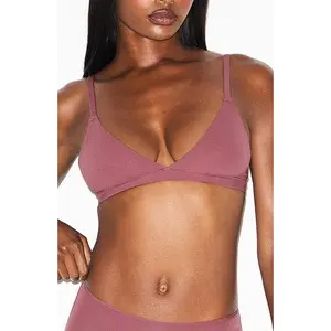 SKIMS Fits Everybody Triangle Bralette Beet