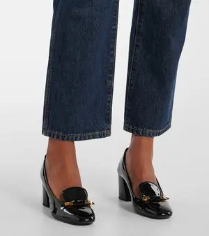 Khaite Abigail High-rise Straight Leg Jeans - Blue