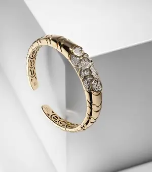 Marina B Onda 18kt Diamond Bangle