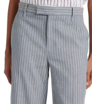 Brunello Cucinelli Linen And Cotton-blend Wide-leg Pants