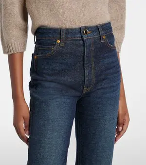 Khaite Danielle High-rise Straight Jeans
