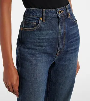 Khaite Danielle High-rise Straight Jeans