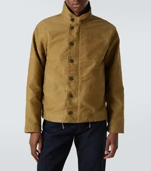 Ralph Lauren Corduroy-trimmed Cotton Jacket - Brown