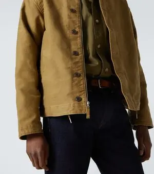 Ralph Lauren Corduroy-trimmed Cotton Jacket - Brown