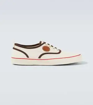 Valentino Garavani Nojoke Canvas Sneakers - White