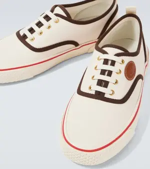 Valentino Garavani Nojoke Canvas Sneakers - White