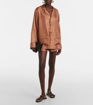 TOM FORD Silk Twill Shorts