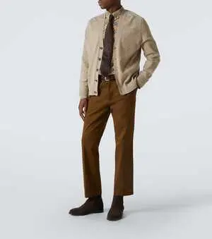 Burberry Check Cotton Poplin Shirt - Brown