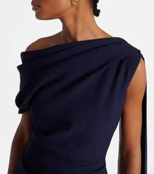 ROKSANDA Maite Draped Gown - Blue