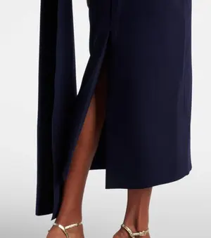 ROKSANDA Maite Draped Gown - Blue