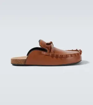 JW Anderson Ruffled Leather Mules