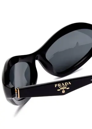 Prada Oval-frame Sunglasses
