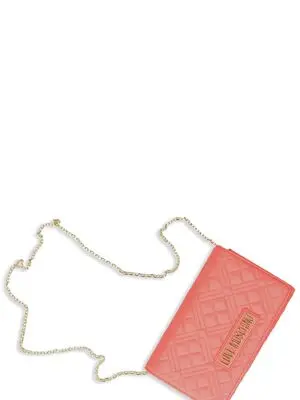 Moschino Padded Satchel - Red