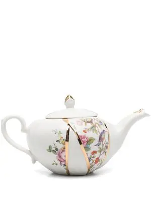 SELETTI X Marcantonio Kintsugi Tea Pot - White