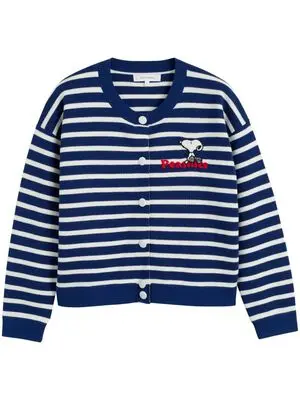 Chinti & Parker Snoopy Cardigan - Blue