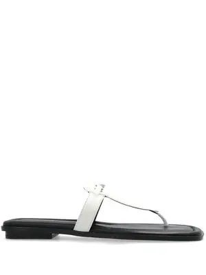 Michael Kors Logo Plaque Flip-flops