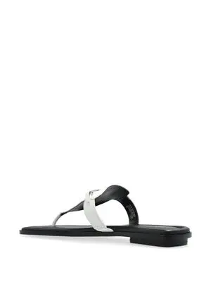 Michael Kors Logo Plaque Flip-flops