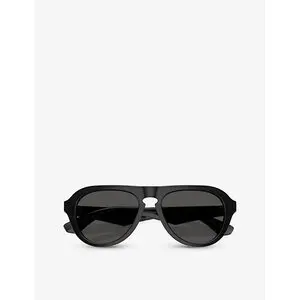 Burberry Be4437u Pilot-frame Sunglasses - Grey
