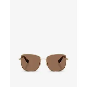 Burberry Be3158 Square-frame Sunglasses