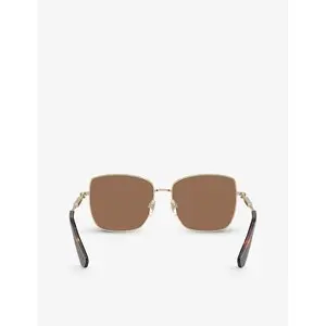 Burberry Be3158 Square-frame Sunglasses