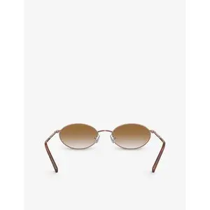 Brunello Cucinelli Oval-frame Sunglasses - Pink