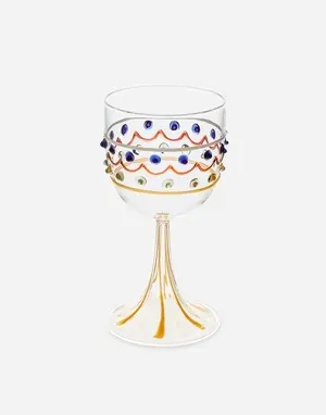Dolce & Gabbana Red Wine Glass - Multicolor
