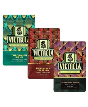 GOCOFFEEGO Victrola Triple Espresso Set -triborough, Streamline & Paramount - Multi