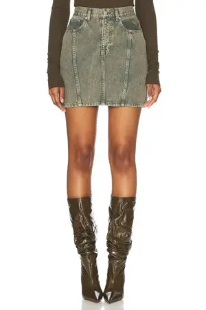 Moschino Denim Mini Skirt