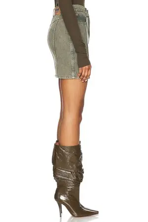 Moschino Denim Mini Skirt