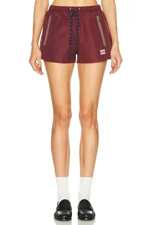 Miu Miu Light Wash Shorts For Women