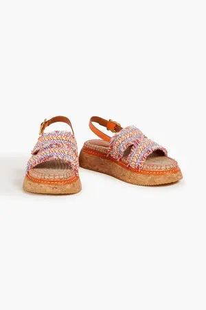 Zimmermann Braided Cord Slingback Sandals
