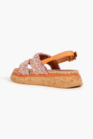 Zimmermann Braided Cord Slingback Sandals