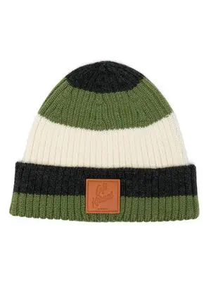 CAFÉ KITSUNÉ Striped Beanie
