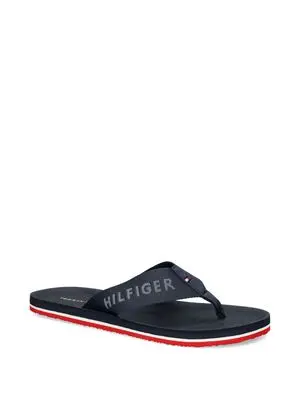 Tommy Hilfiger Logo Flip Flops