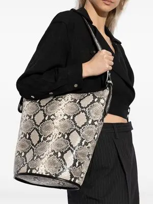 IRO PARIS Python-print Shoulder Bag