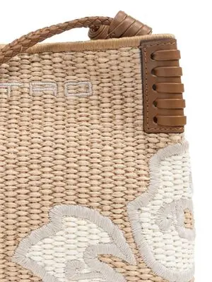 Etro Embroidered Shoulder Bag
