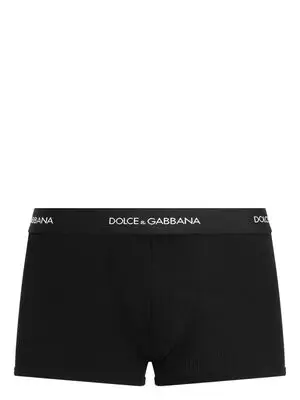 Dolce & Gabbana Cotton Boxers - Black