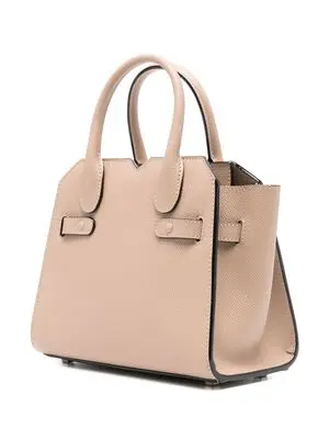 VALEXTRA Micro Milano Tote - Brown