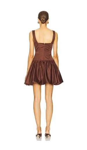 WeWoreWhat Bubble Skirt Corset Mini Dress