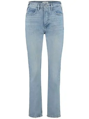 FRAME Cotton Straight-leg Jeans
