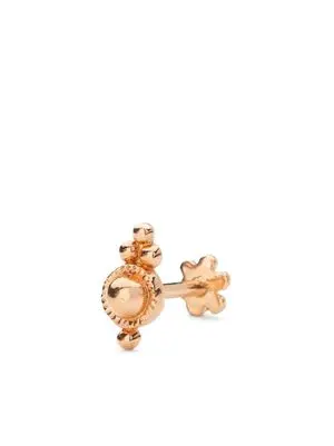 MARIA TASH 18kt Rose Ball Trinity Single Earring - Gold