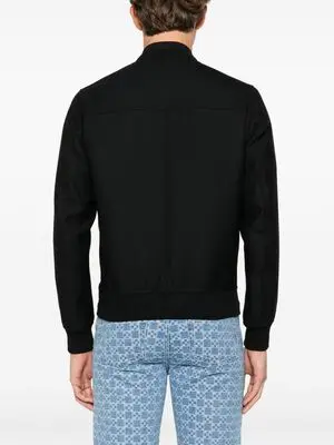 Sandro Teddy Bomber Jacket - Blue