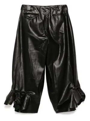 Comme Des Garçons Leather Trousers