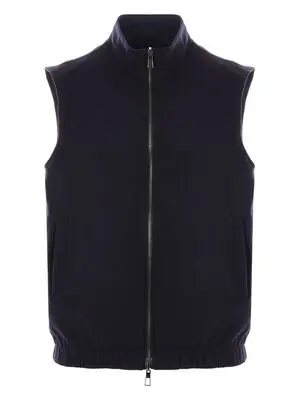 Loro Piana Reversible High-neck Gilet