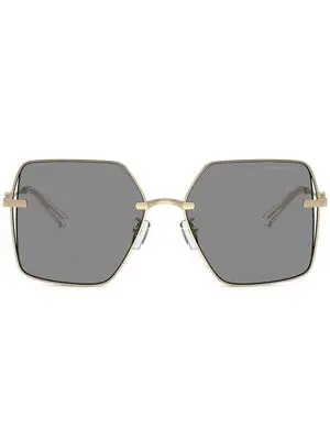 Michael Kors Oversized Sunglasses - Gold