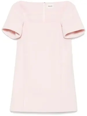 Khaite Benji Mini Dress - Pink