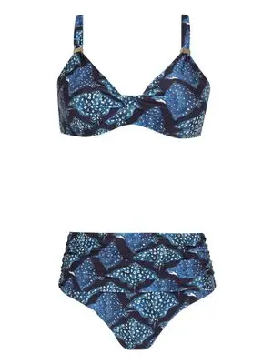 LYGIA & NANNY Mariane Bikini Set - Blue